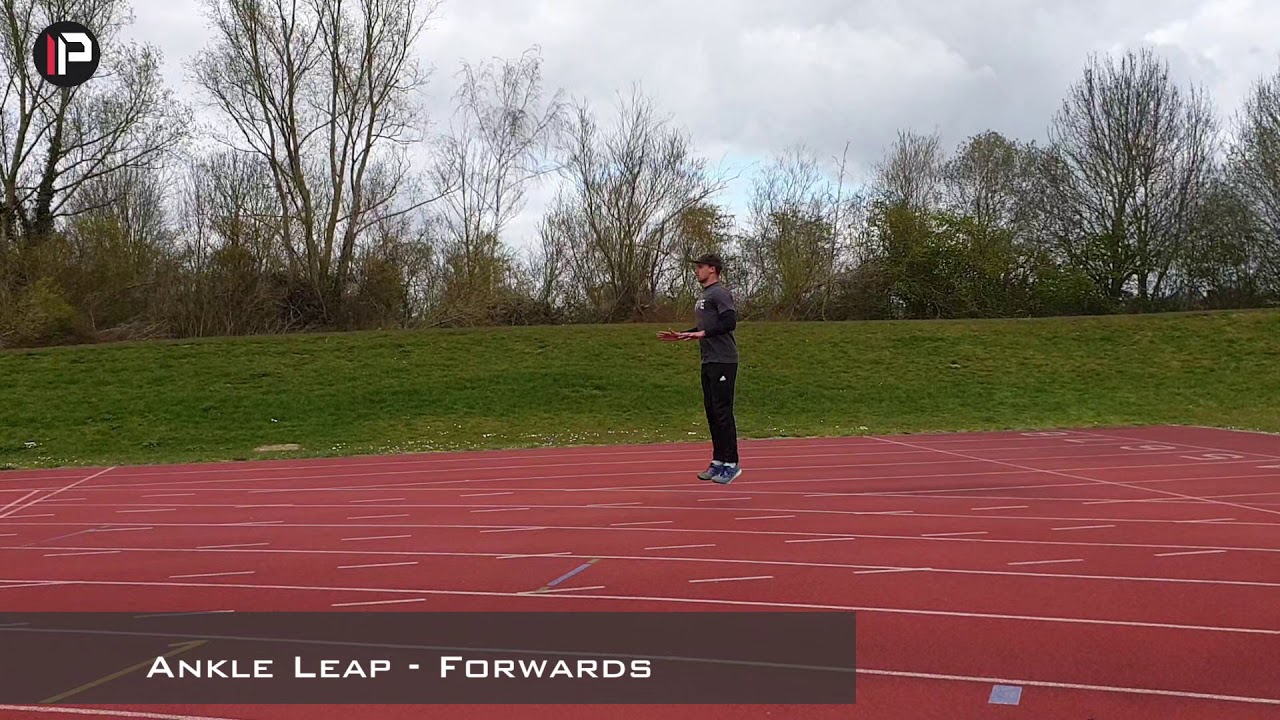 Ankle Leap Forwards Moving Side View - YouTube