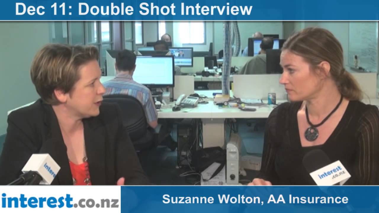 Double Shot Interview: Suzanne Wolton, AA Insurance with Amanda Morrall ...