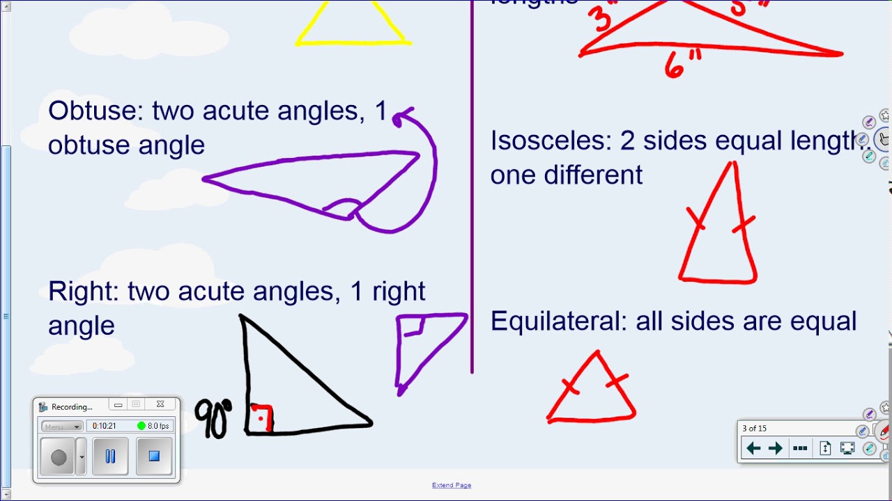 5 3 Triangles Part 1 Video Notes - YouTube