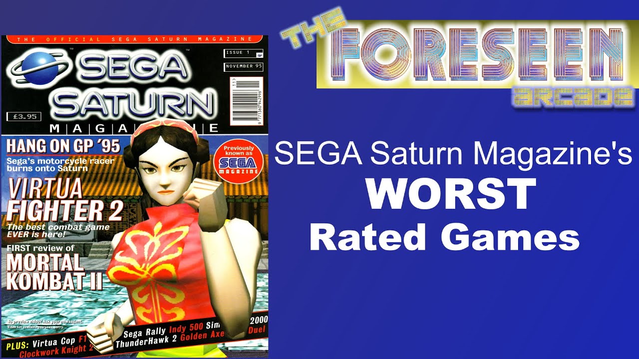 SEGA Saturn Magazine UK's Worst Rated Games - YouTube