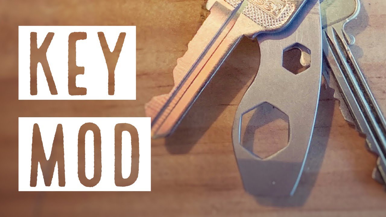 Quick Project: Making a Key Ring Pry Bar Screw Driver - YouTube