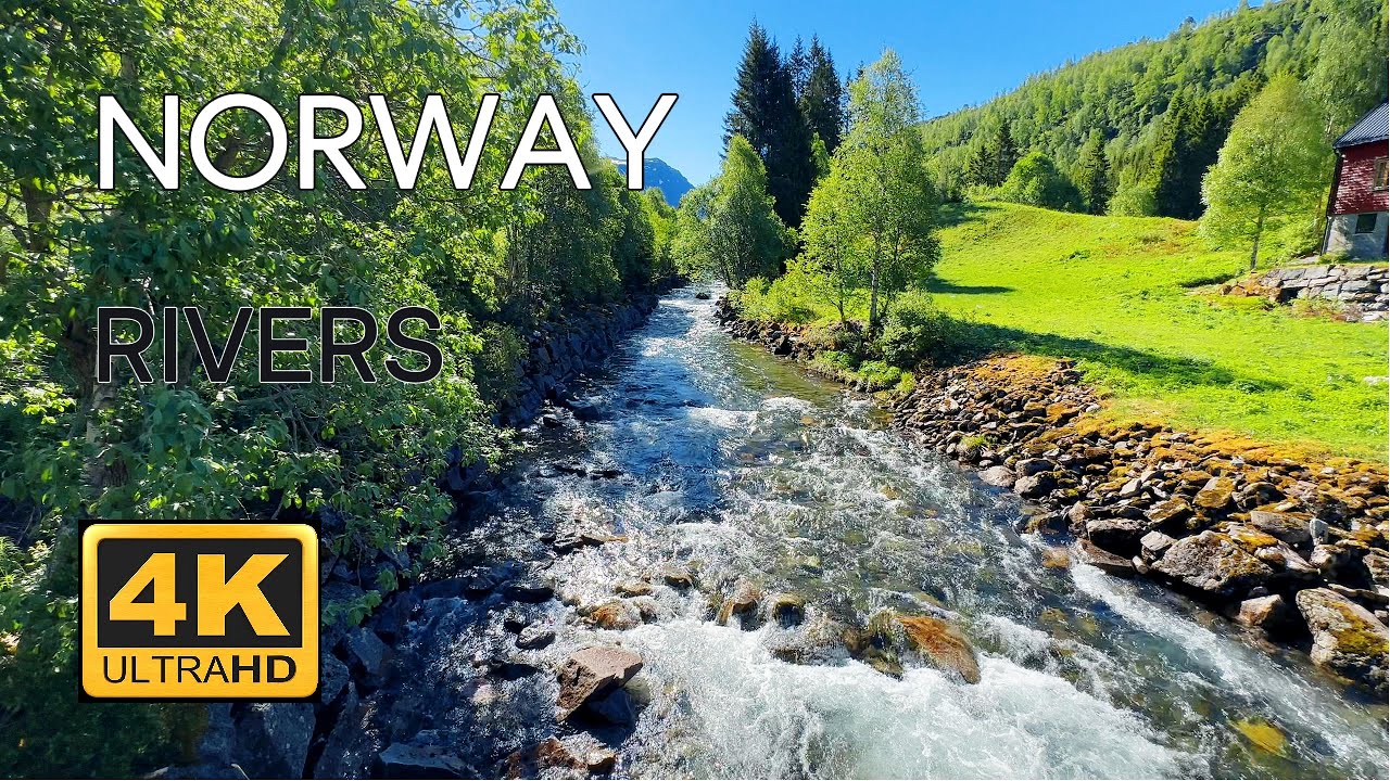 Mountain River. 8 hours of 4K video with natural sound of water and ...