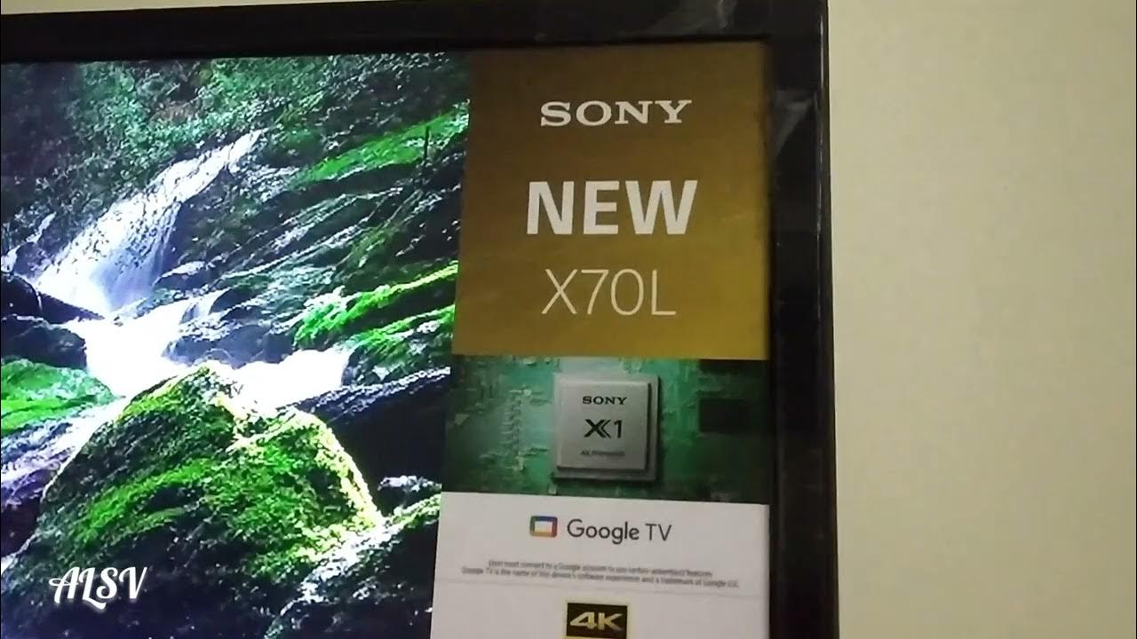 Sony Bravia X70L 43 inch | Google TV | Sony Bravia 4k Ultra Hdr | Unboxing, installation ...