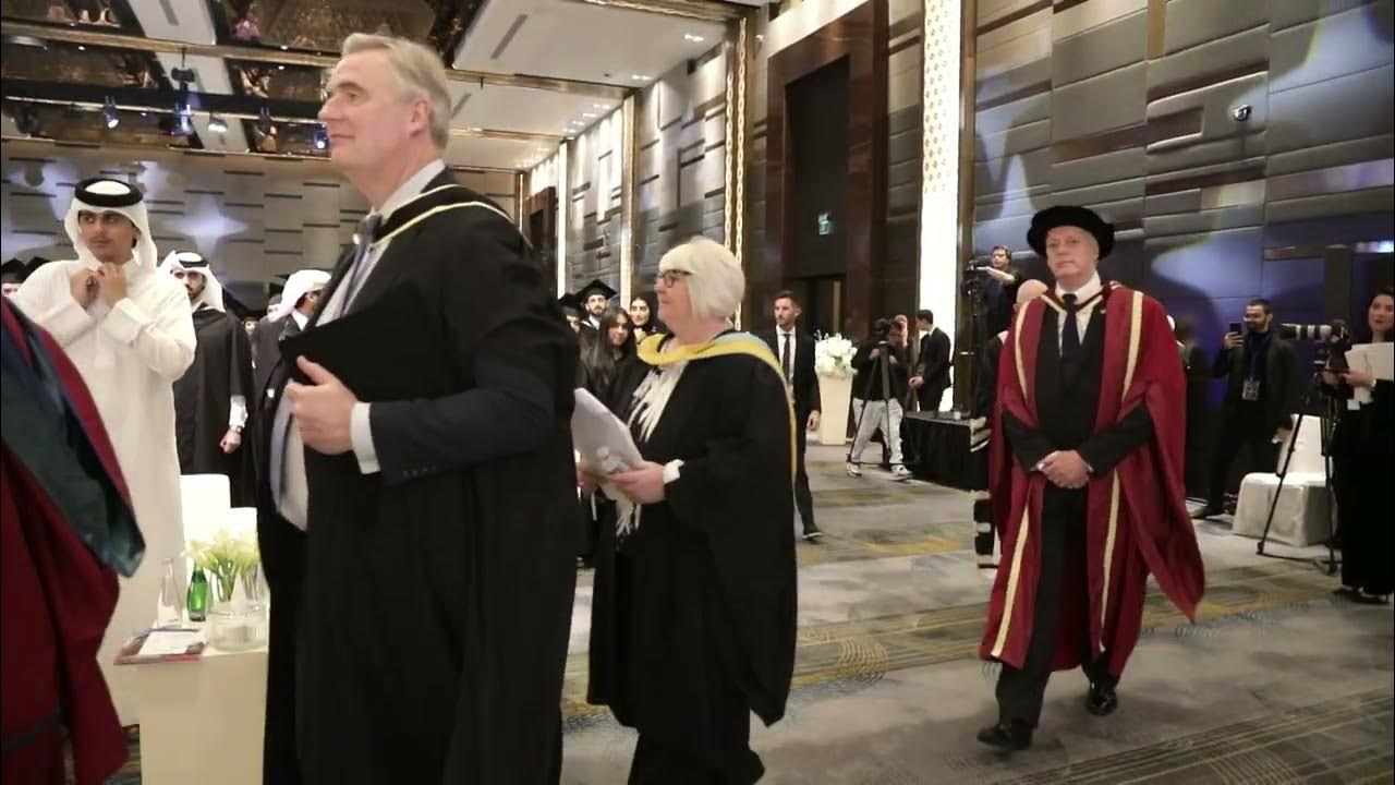 AFG College with the University of Aberdeen - Class of 2023 Graduation Ceremony - YouTube