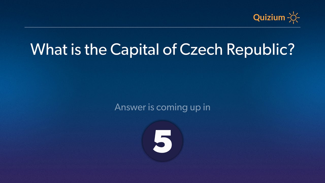 What is the Capital of Czech Republic? Czech Republic Quiz - YouTube