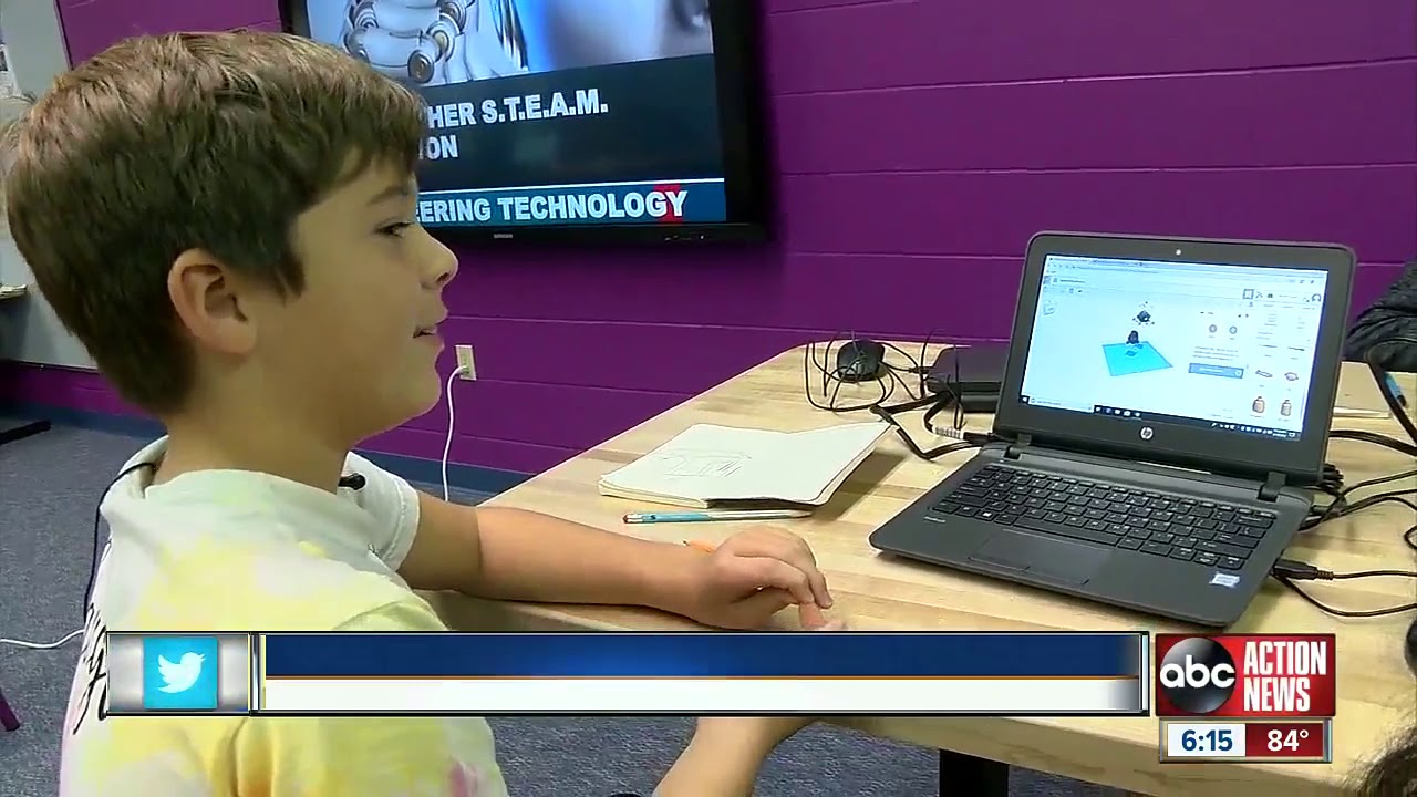 Palm View Elementary first school in Florida to use new program created ...