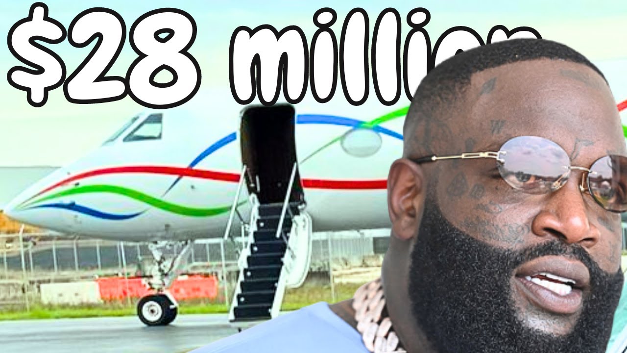 Inside RICK ROSS' $28 million PRIVATE JET, Maybach Air #Rickross # ...