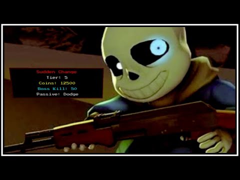 Sans WITH A GUN... Sudden Changes Sans SHOWCASE [AUs Boss Rush ...
