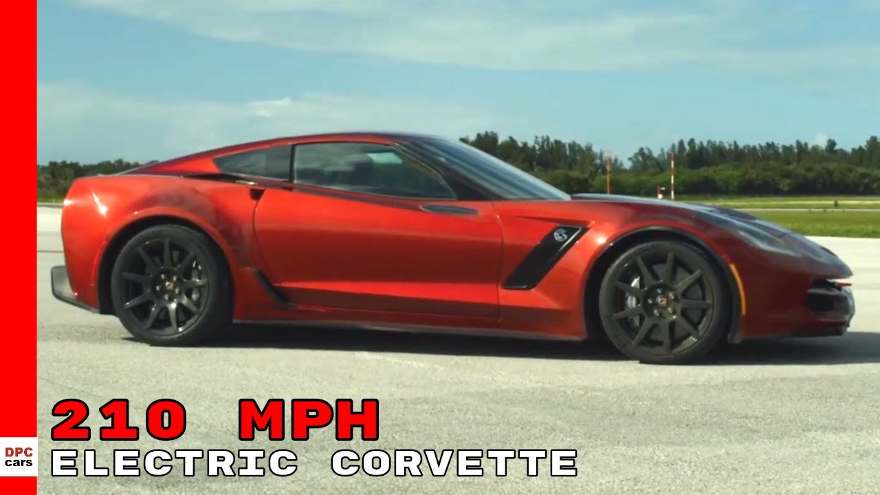 Electric Corvette Top Speed World Record - YouTube