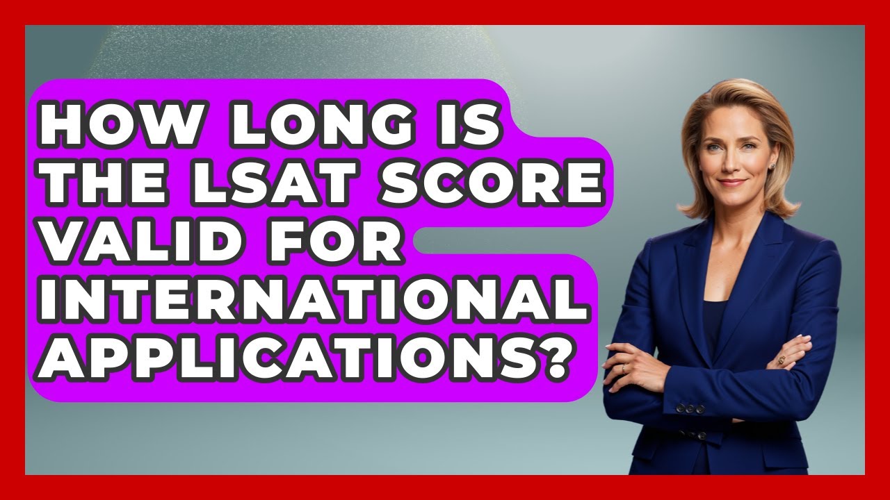 How Long Is The LSAT Score Valid For International Applications? - Law ...