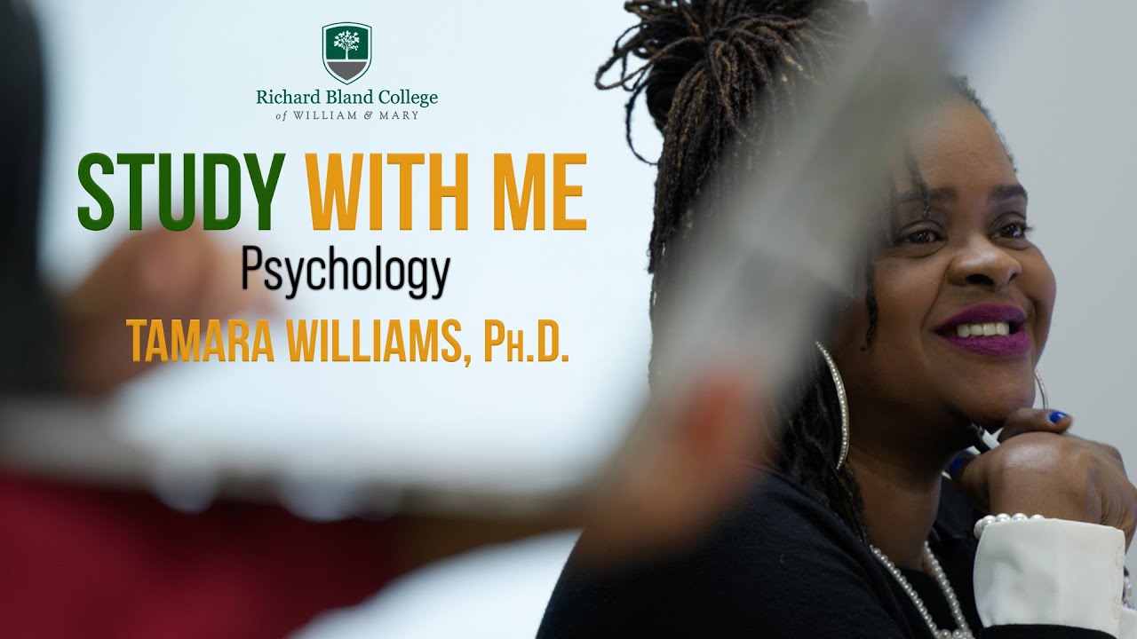 Study With Me: Professor Tamara Williams, Ph.D. at RBC - YouTube