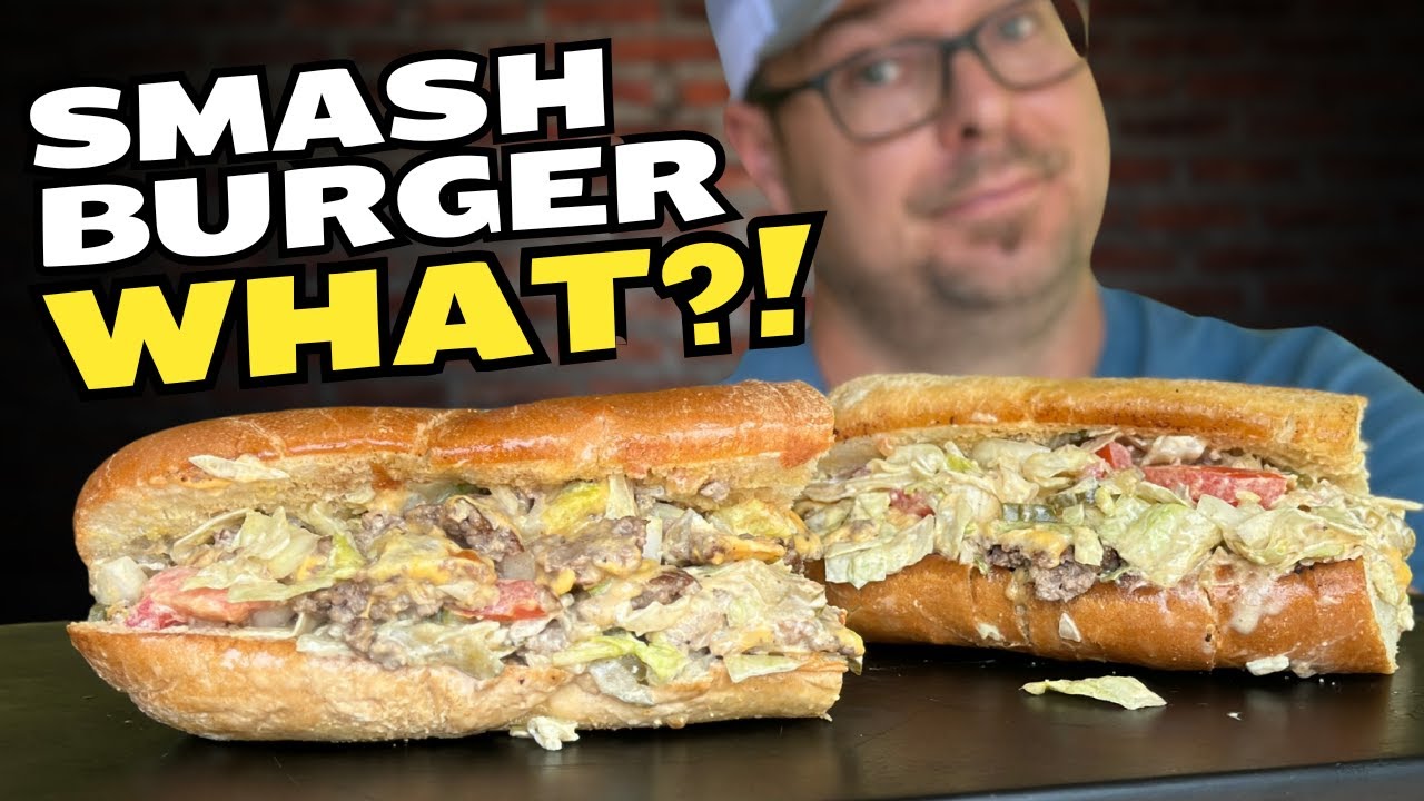 When You Combine a Smash Burger and a Chopped Sub Sandwich - SMASH ...