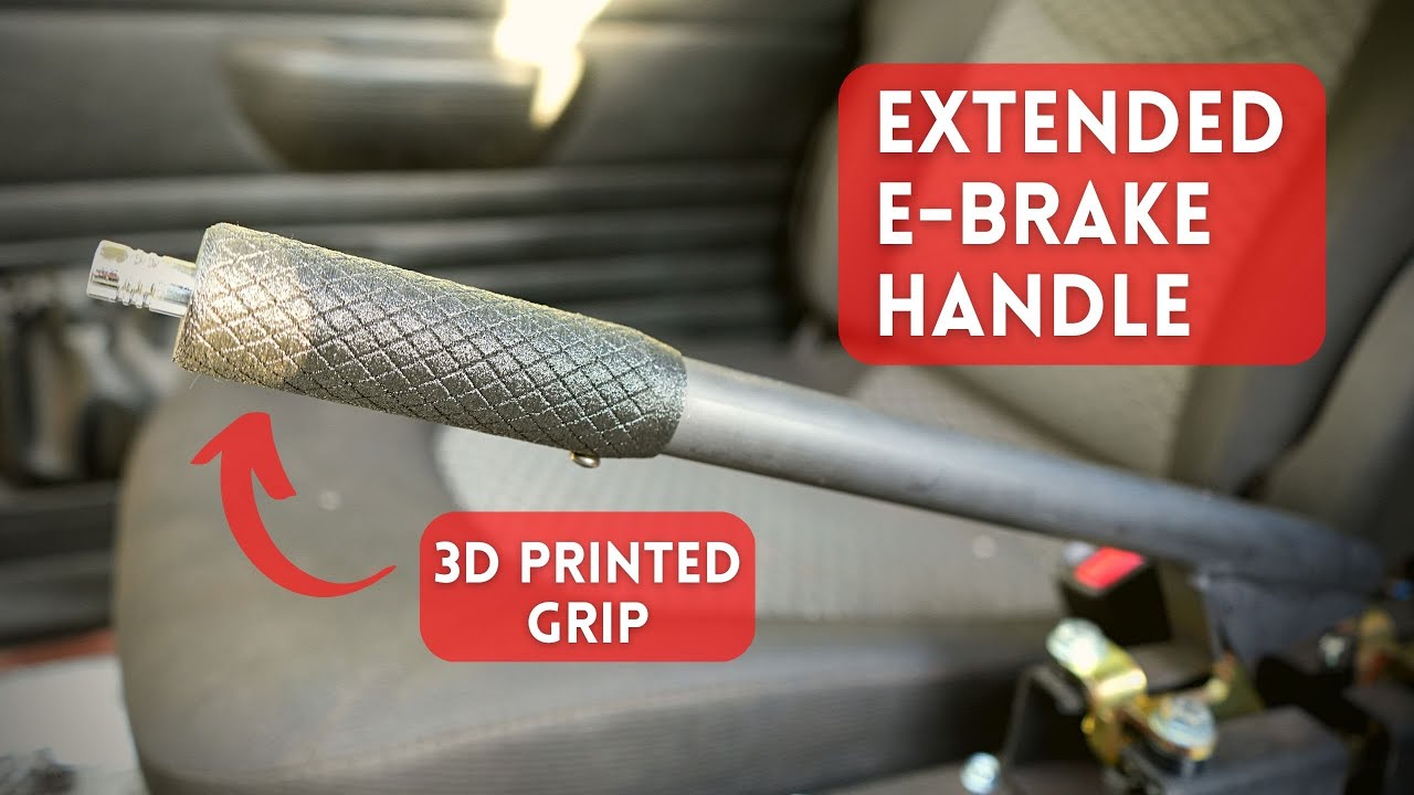 Extended Parking Brake Handle - LS Swapped Beetle Project - YouTube