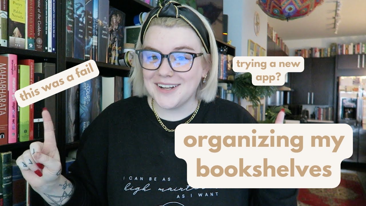 organizing my bookshelf 📚 2022 MAJOR FAIL + this didn't go according to ...