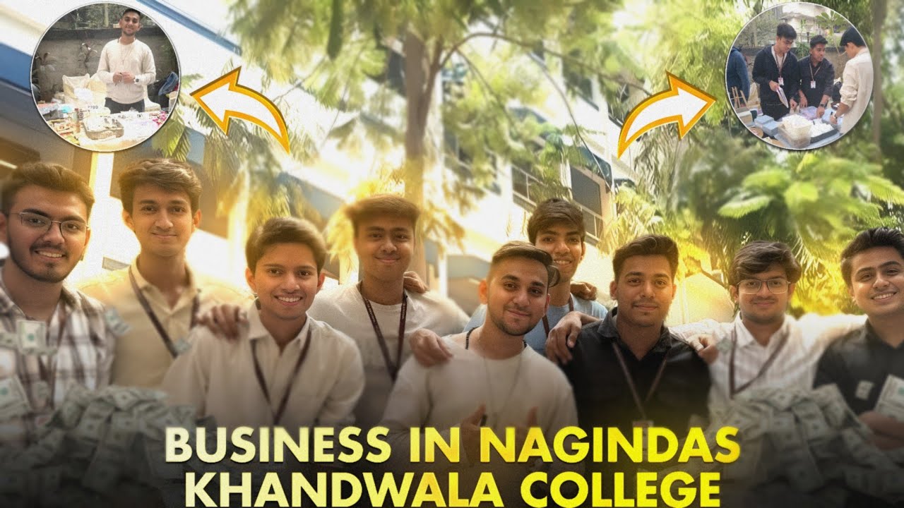 Doing Business in Nagindas khandwala college 💲🤑 || Marketing ...