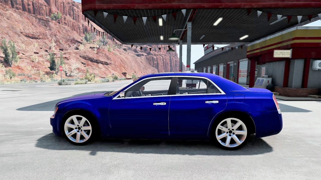 BeamNG.drive - Chrysler 300 SRT8 (LX2) 2013 - Car Show Test Drive Crash ...