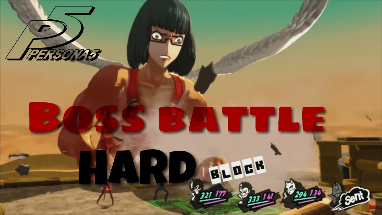 Persona 5 - Futaba palace Boss battle (HARD) - Japanese voices - YouTube