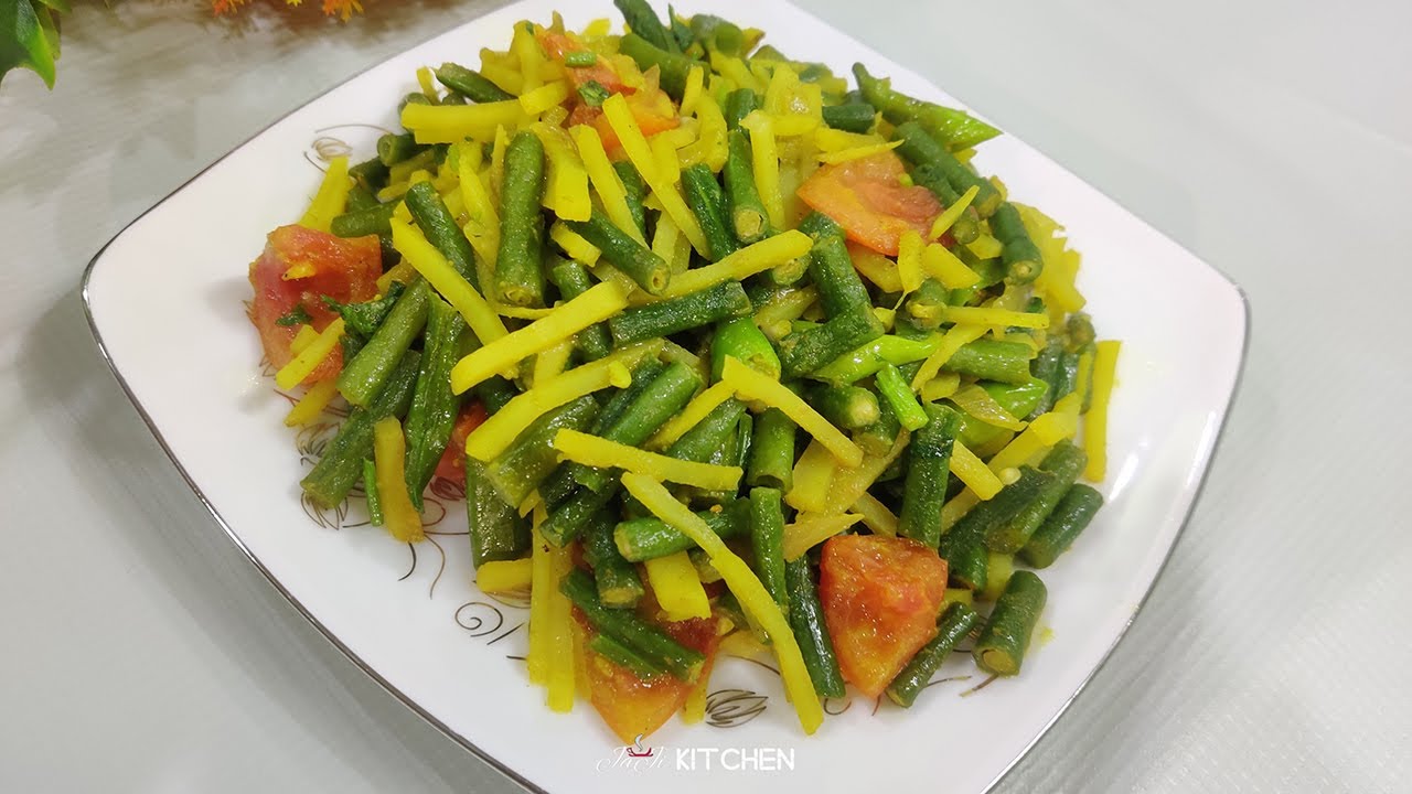 বরবটি আলু ভাজি | Barbati Aloo recipe | Aloo Barbati recipe - YouTube