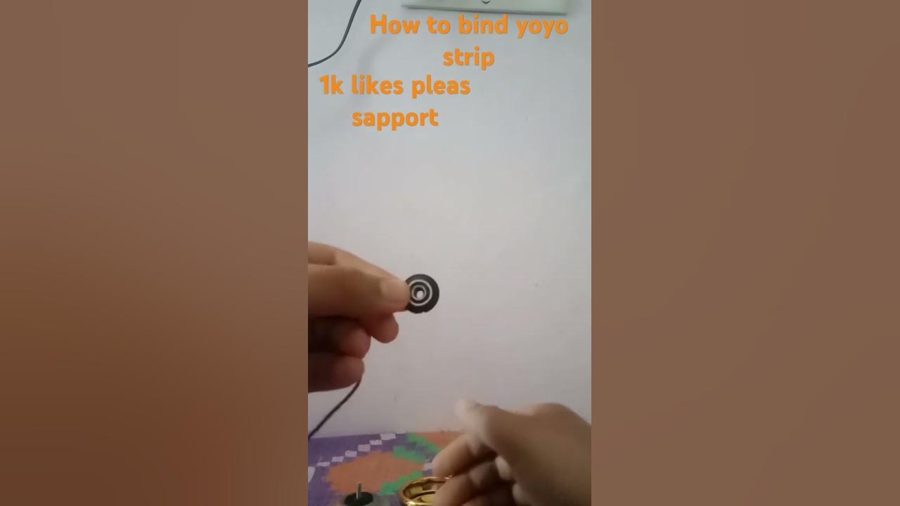How to bind yoyo strip/Yoyo ke dhage ko kese bandhe@ALL YOUR TYPE - YouTube