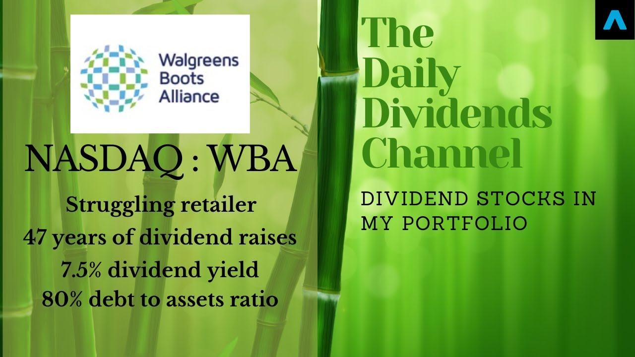 Walgreens Boots Alliance Stock Analysis - is WBA a good dividend stock ...
