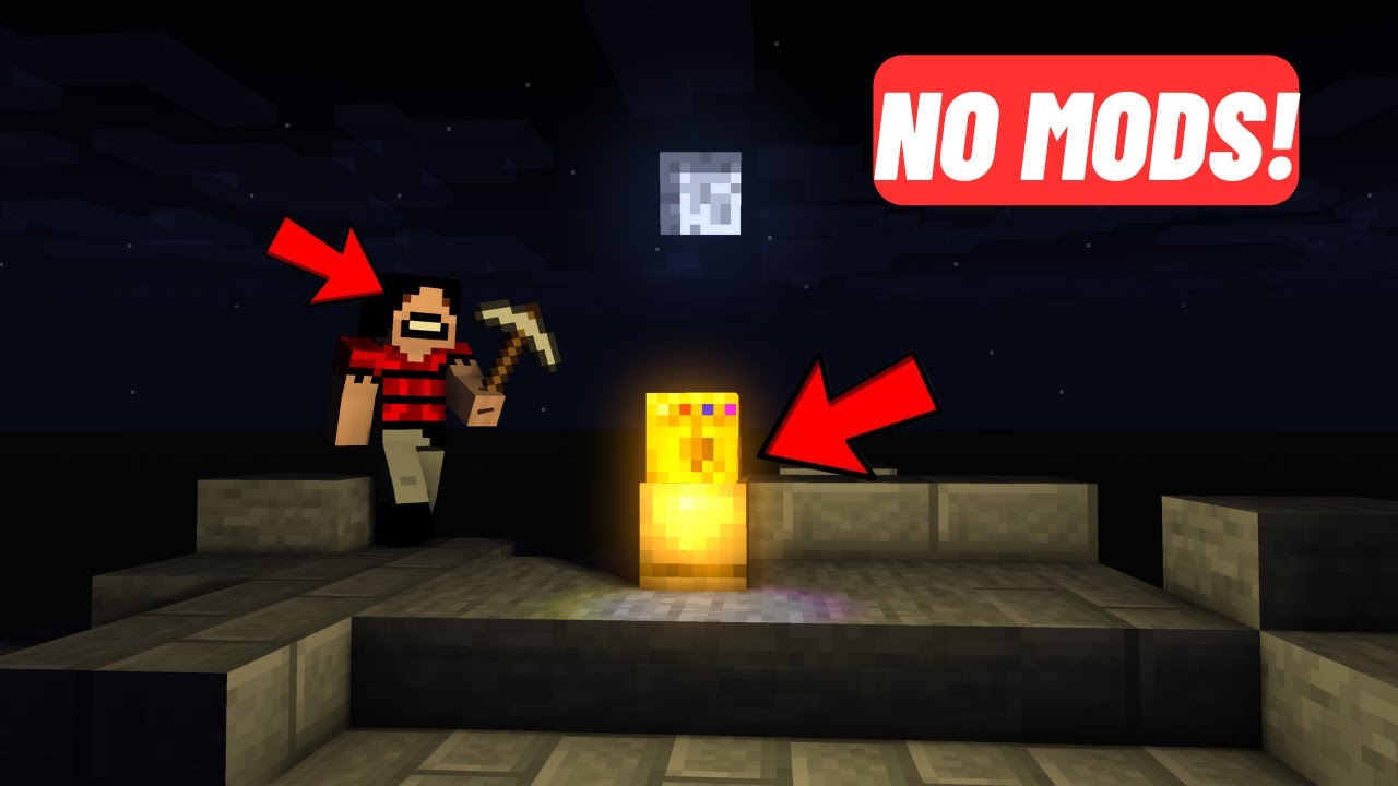 MINECRAFT: Infinity Gauntlet Build Tutorial - YouTube