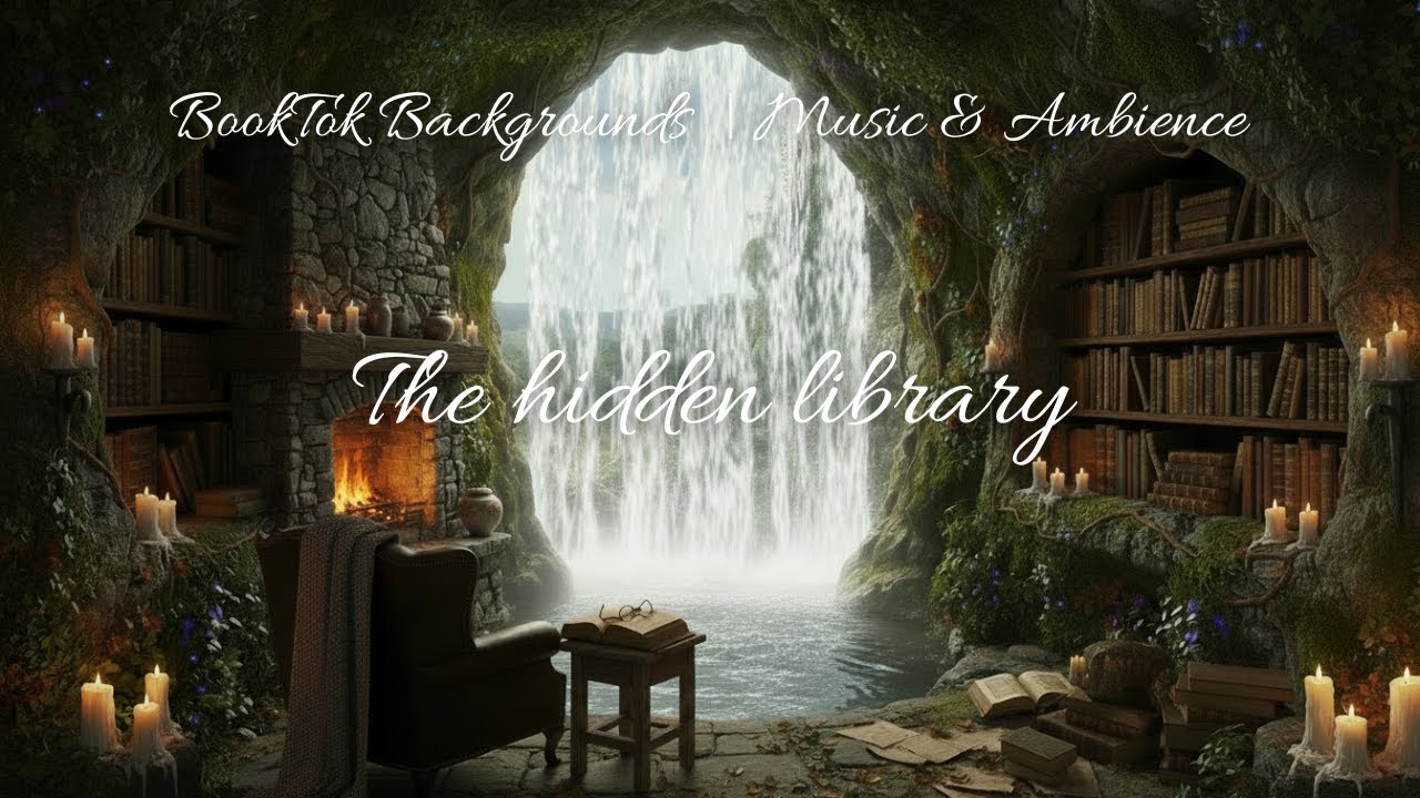 📚The Hidden Library - Fantasy reading ambience🌿 - YouTube