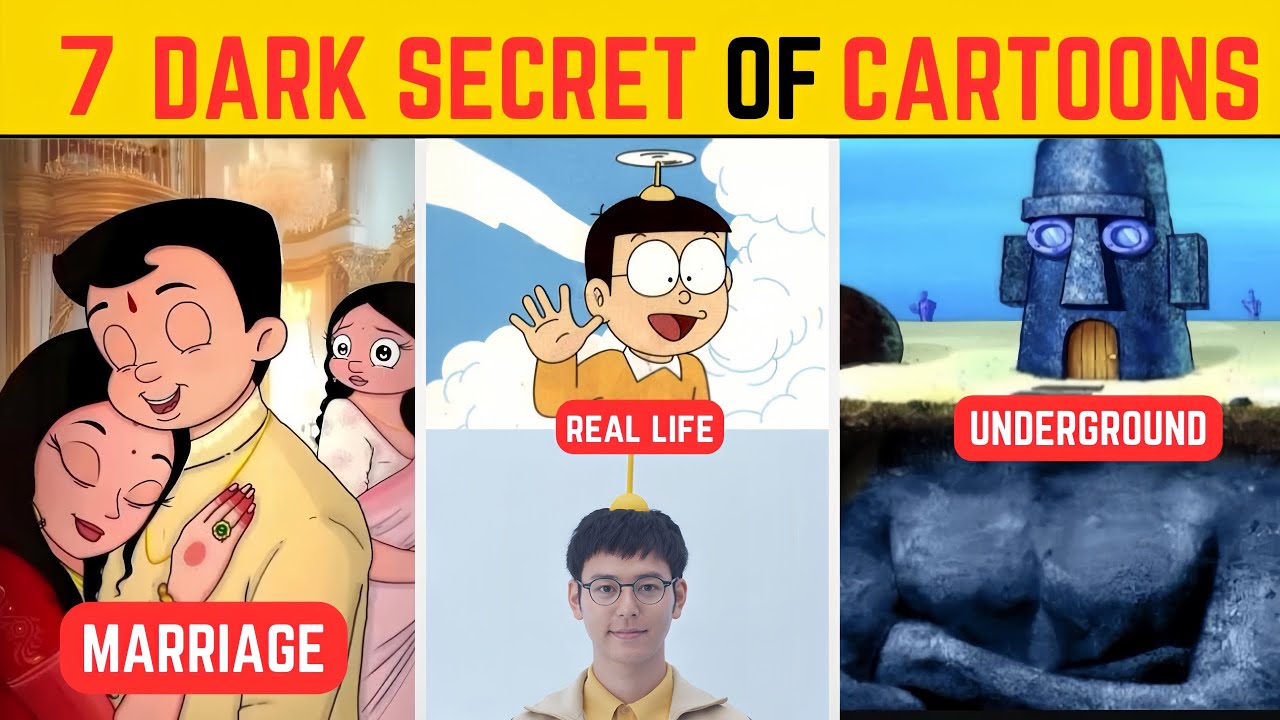7 Dark Secrets Of Cartoons? - YouTube