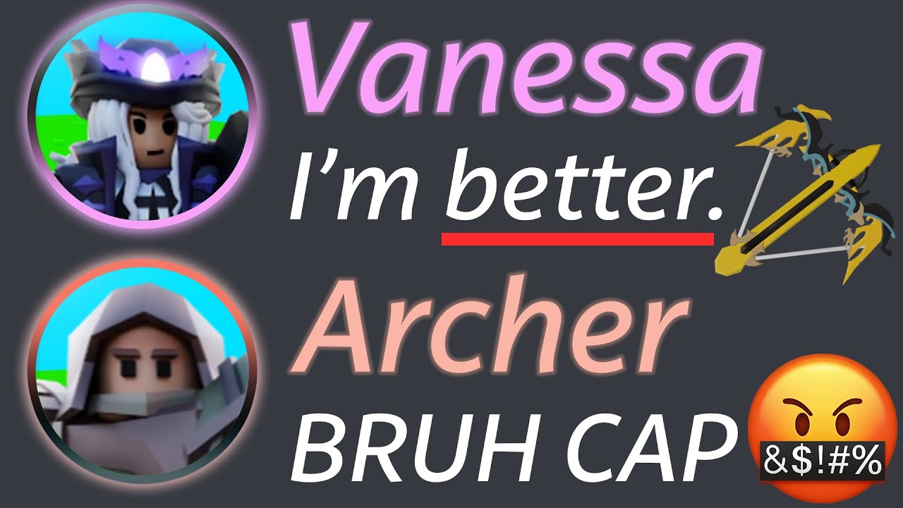 If Vanessa Kit Met Archer.. (Roblox BedWARS) - YouTube