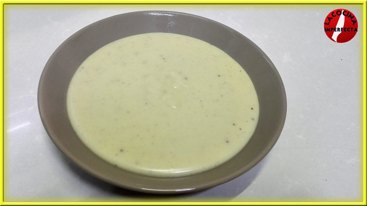 Salsa Bechamel Espesa para Rellenos y Croquetas - YouTube