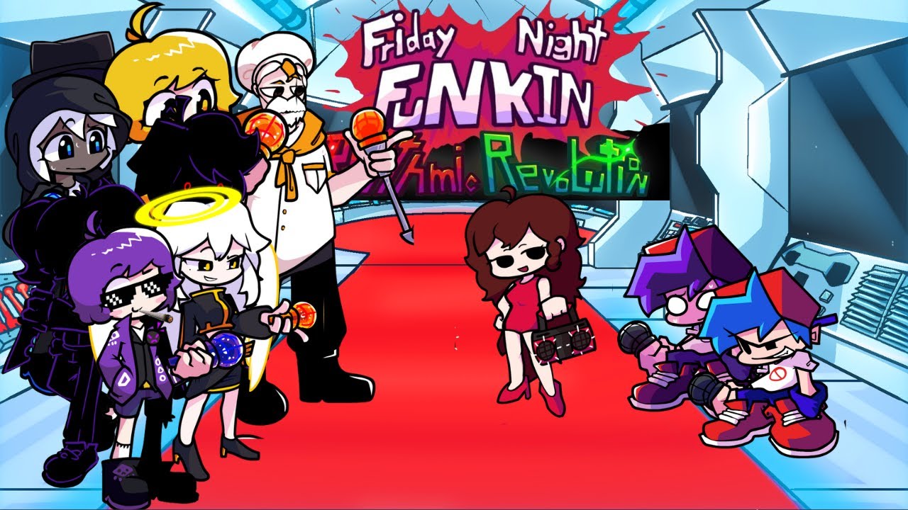 Dillaw, Shiro, Chefungus and Benjamin?!?! - FNF: Rhythmic Revolution V1 ...