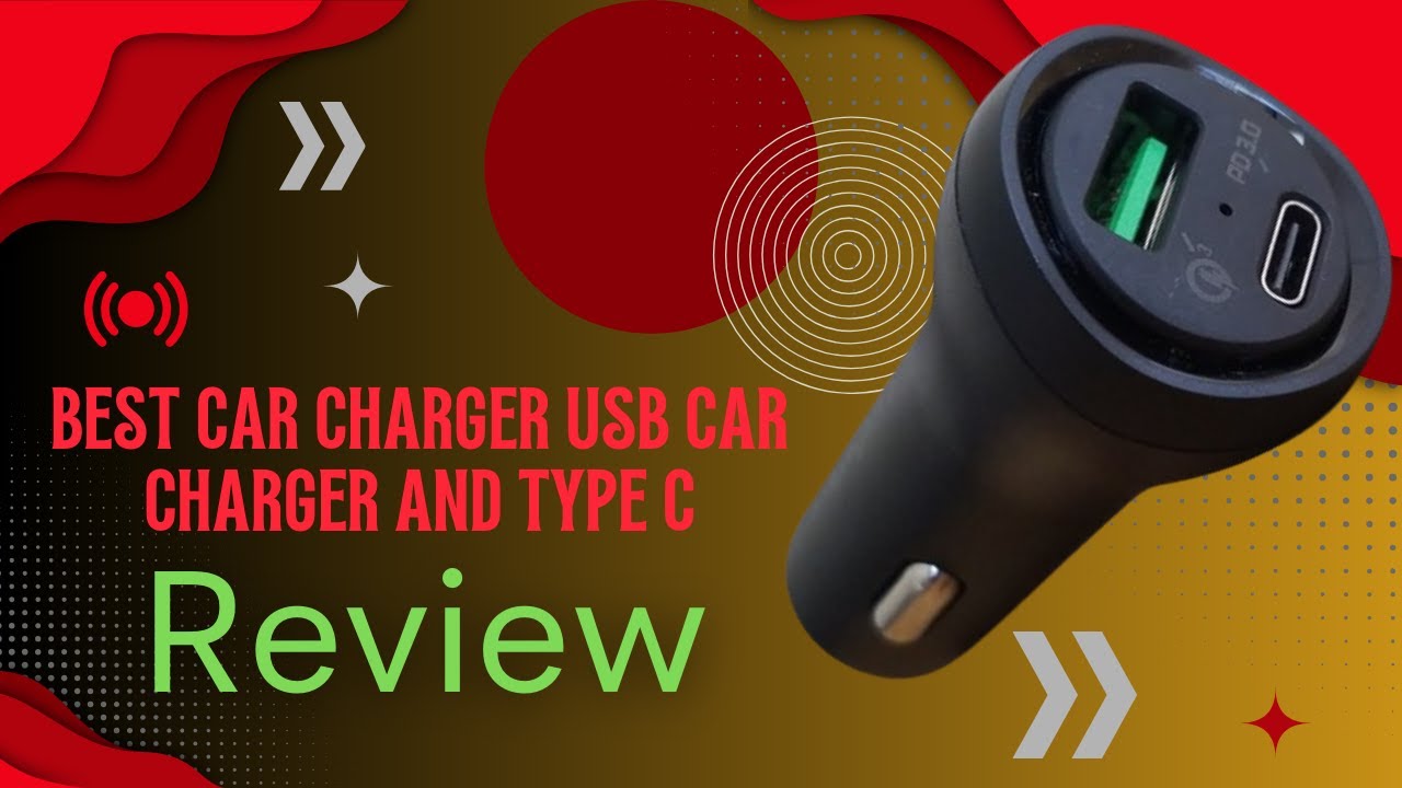 Best Car Charger 2024 || USB Car Charger and type c review ...