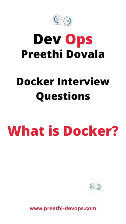 Docker Interview questions: What is Docker? - YouTube