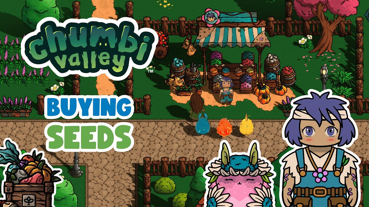 Chumbi Update: Buying Seeds - YouTube
