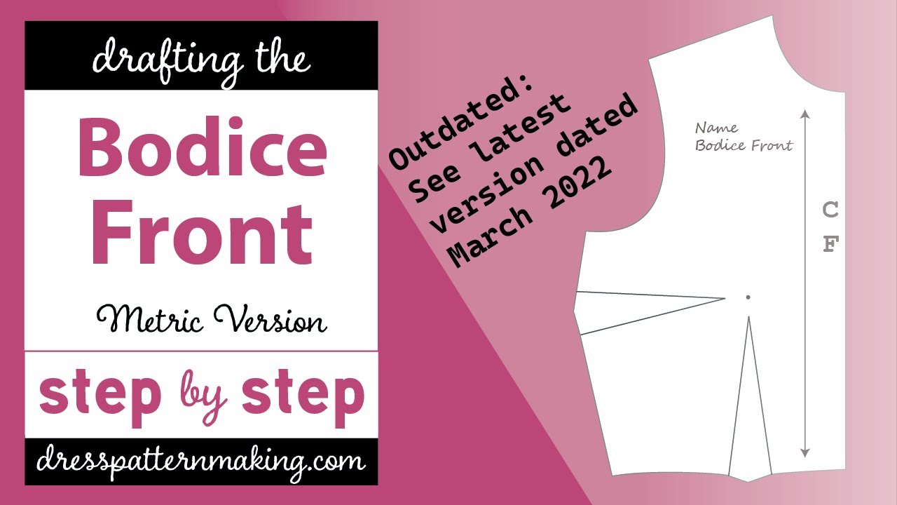 How To Draft The Bodice Front Step by Step Metric Edition OUTDATED how-to-draft-the-bodice-front-step-by-step-metric-edition-outdated