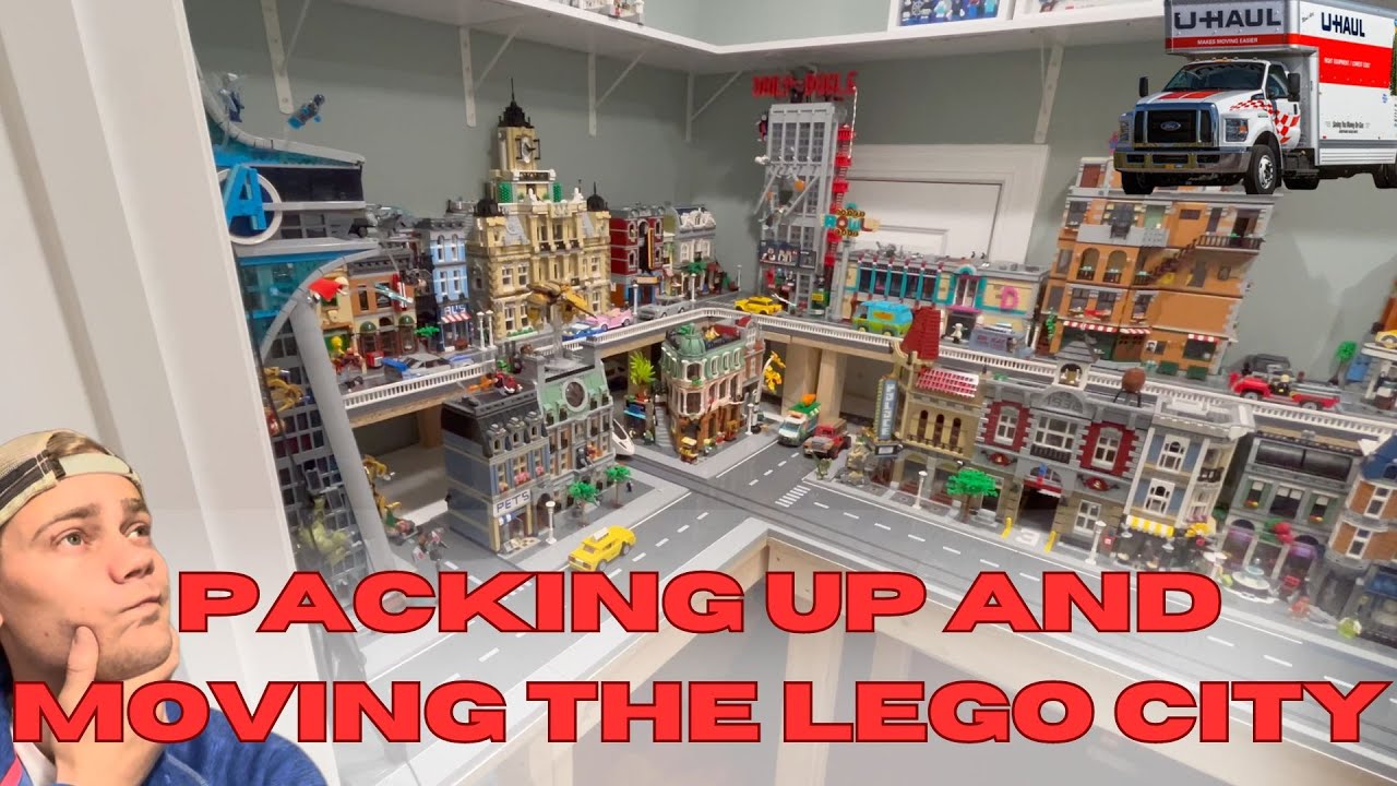 Packing Up and Moving the Lego City - YouTube