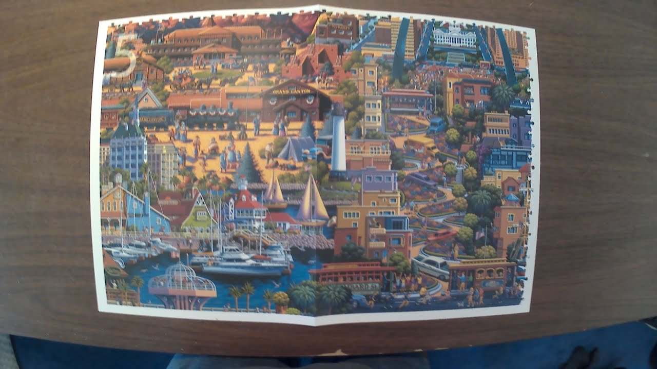 Worlds Largest Puzzle(60,000 Pieces) Part 58/60 - YouTube
