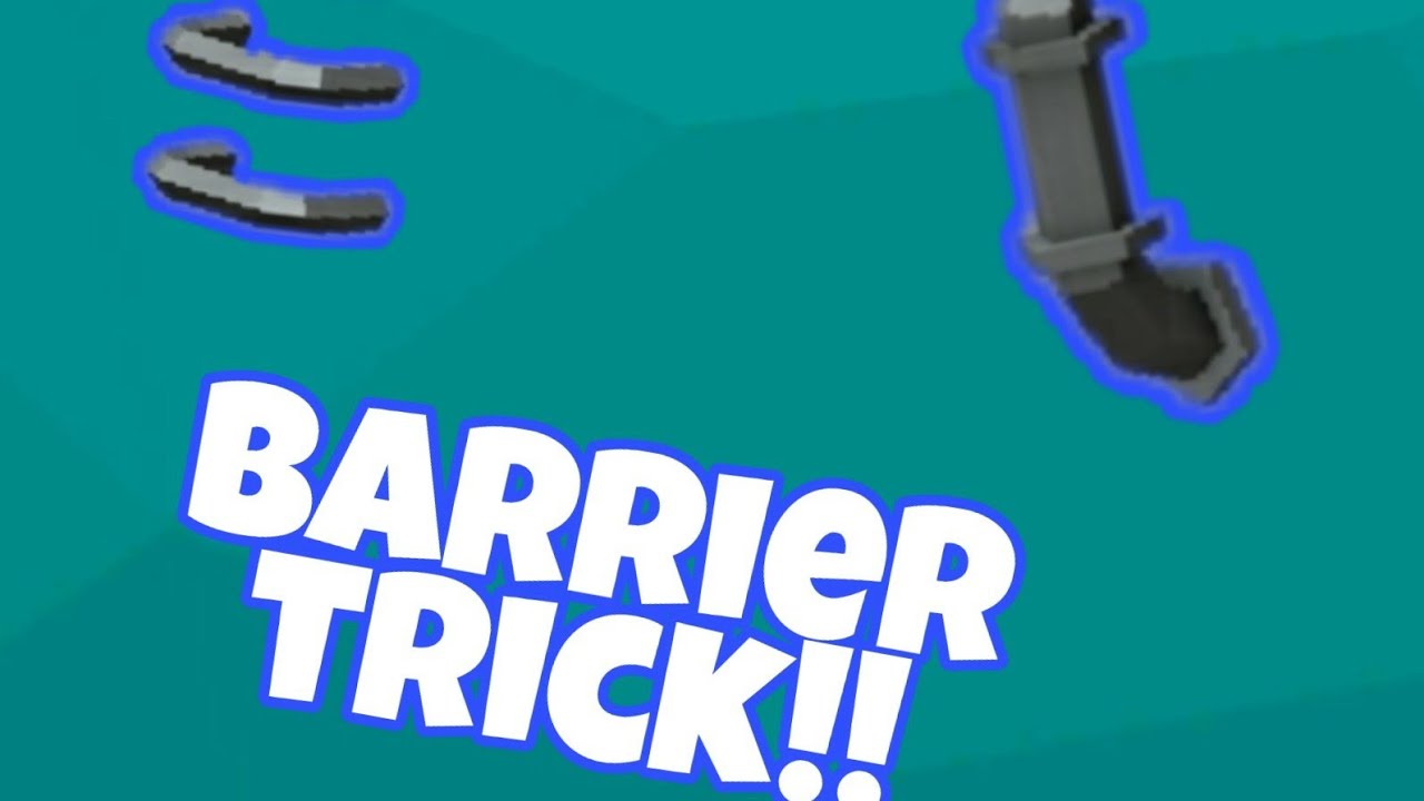 Quirk - Barrier trick (And how to make a 10 block long gizmo!!) - YouTube