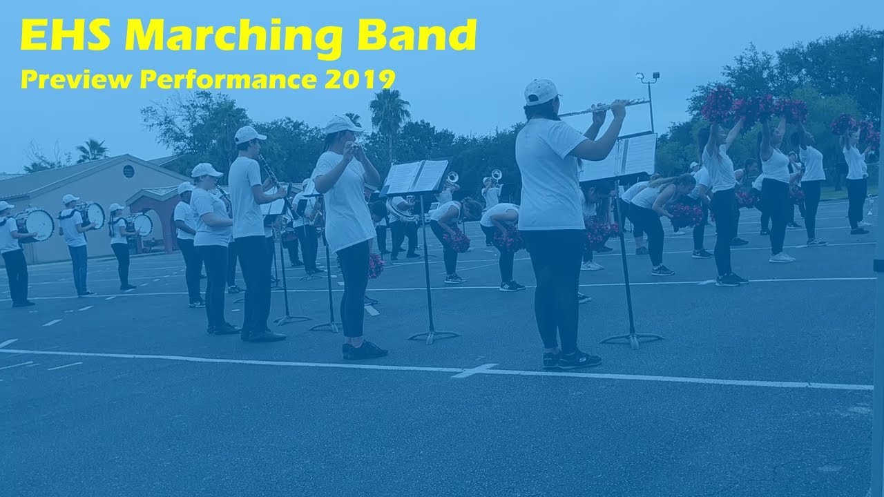EHS Marching Band - Preview Performance 2019 - YouTube