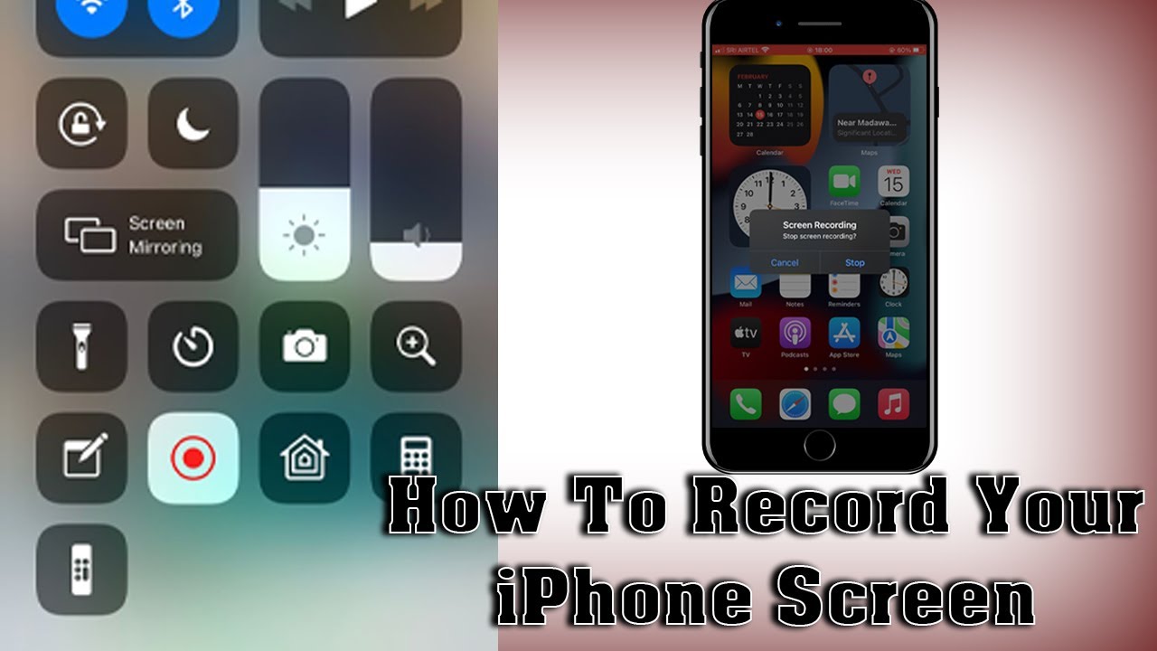 How To Record Your iPhone Screen / Screen Recorder for i Phone | A to Z ...