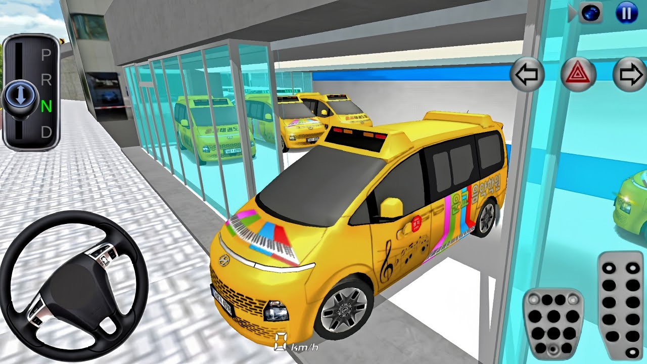 New School Van Showroom Delivery in School - 3D Driving class - Android ...