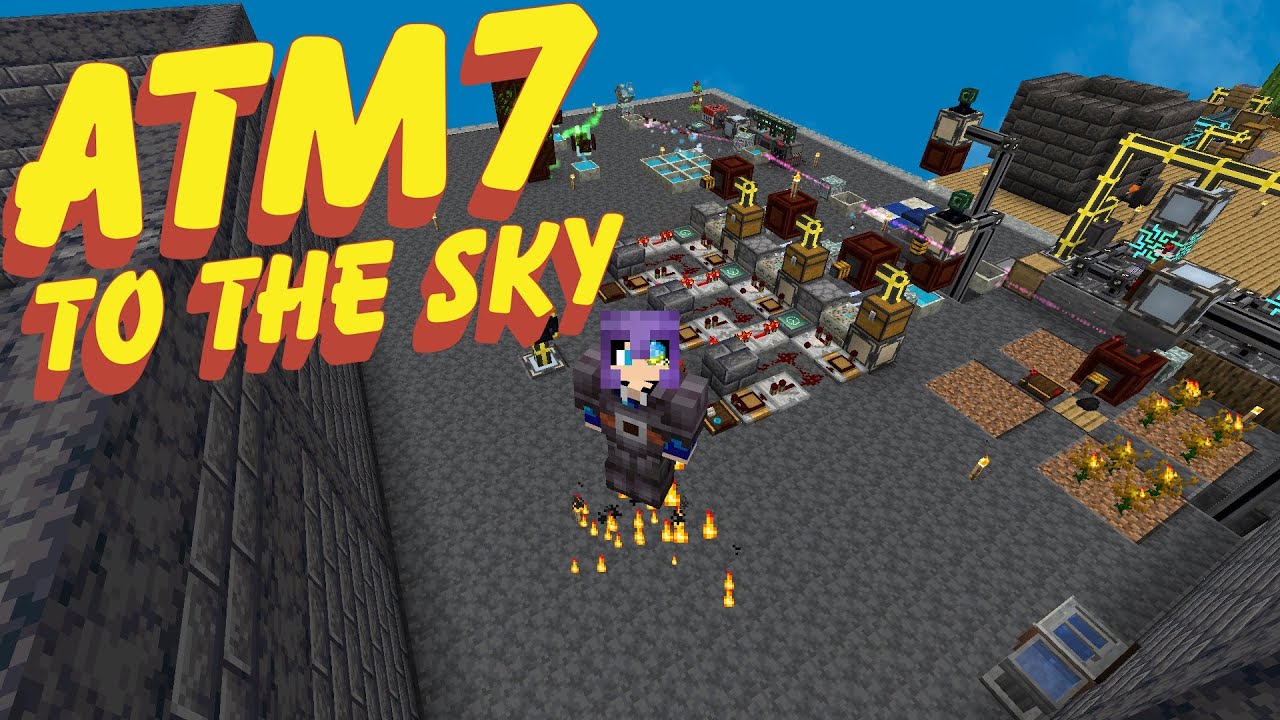 ATM 7 To the Sky EP4 Botania, Nothing to Elven Gateway - YouTube