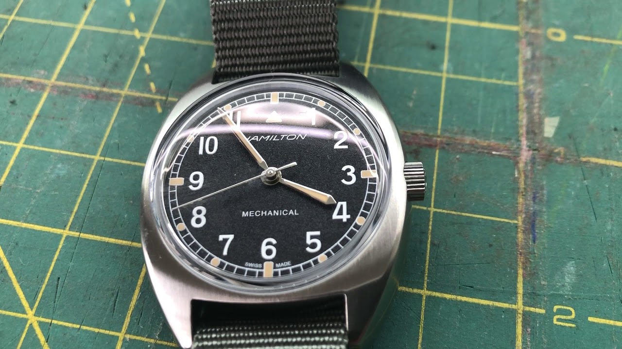 Hamilton Khaki Pilot Pinoneer Mechanical 2019, the new Hamilton W10 ...