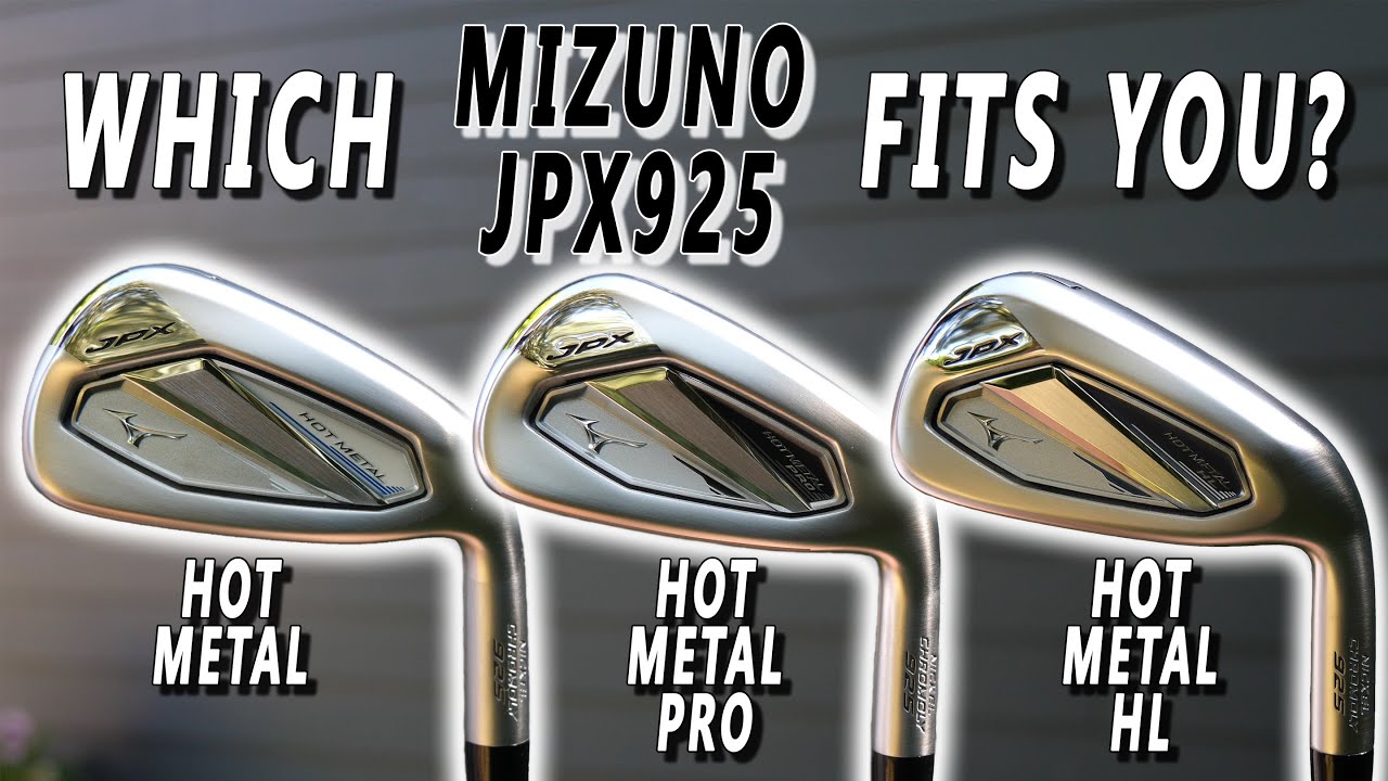 NEW Mizuno JPX 925 IRONS | WHICH Model SUITS YOU? - YouTube