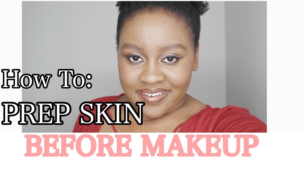 HOW I PREP MY SKIN BEFORE PUTTING ON MAKEUP | FOUNDATION ROUTINE ON THE ...