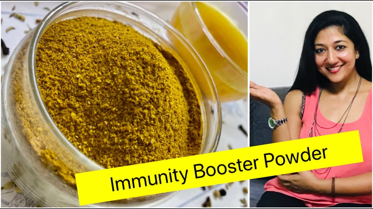 Homemade Immunity Booster Powder - सर्दी जुकाम छूमंतर बीमारी कोसो दूर ...