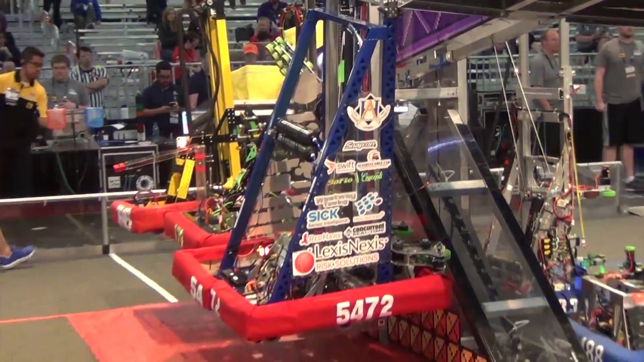 FRC 2018 Roebling Division SF 2-2 (4 of 4) Houston CMP FIRST Robotics ...