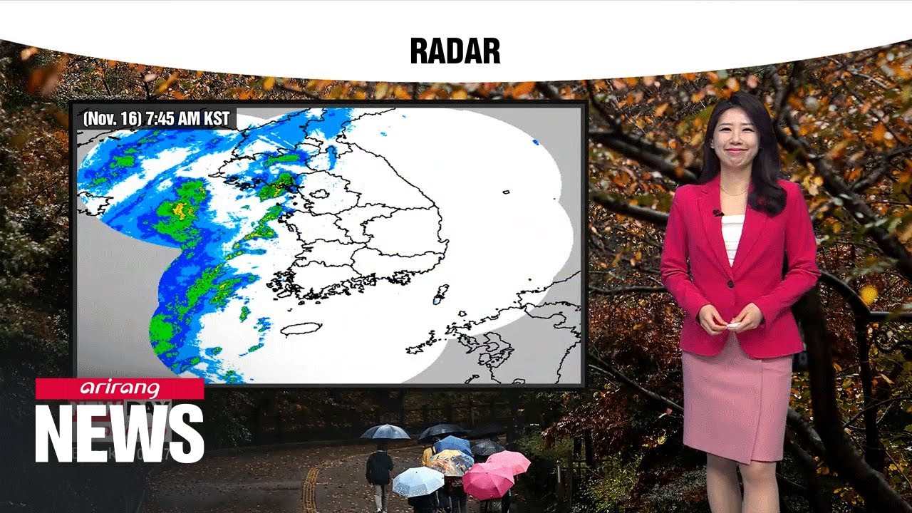 [Weather] Rainy and cold Suneung Day - YouTube