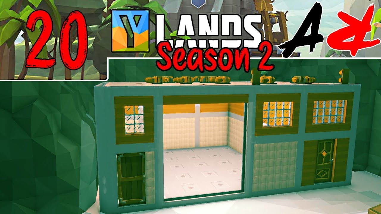 Ylands - S2Ep20 - The Build Is Taking Shape (Survival/Crafting ...