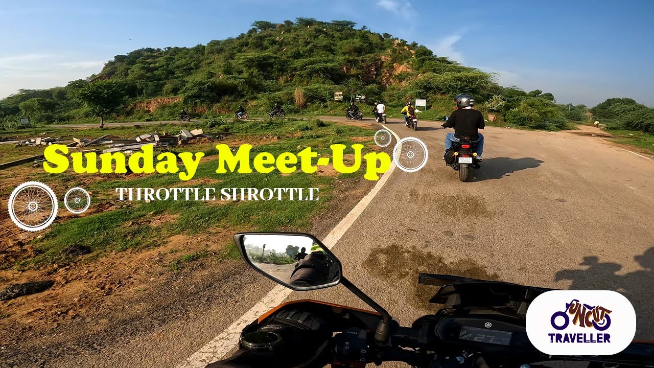 Sunday Ride to Throttle Shrottle || Leopard Trail, Gurgaon || VISHAL ...
