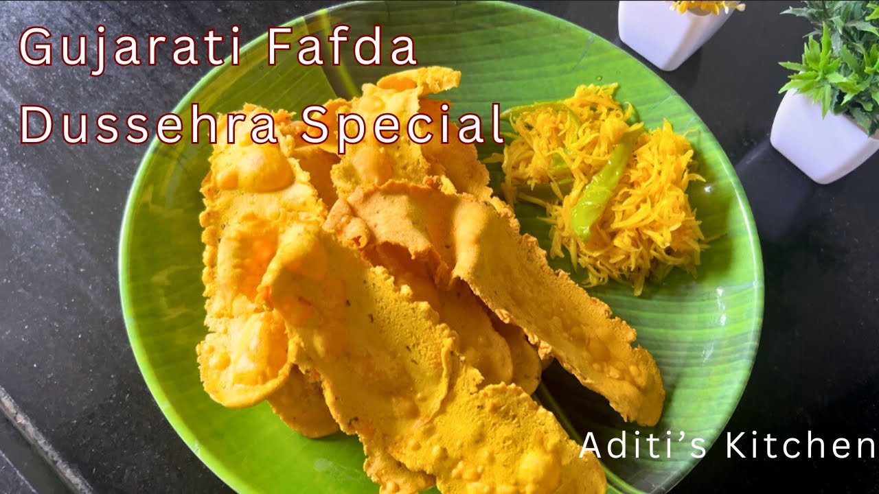 How to Make Fafda at Home | Gujarati Snack Recipe | Perfect for ...